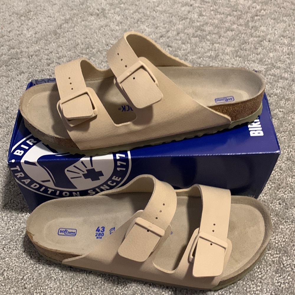 Birkenstock Arizona Bs Desert Soil Sandcastle Soft Fo… - Gem
